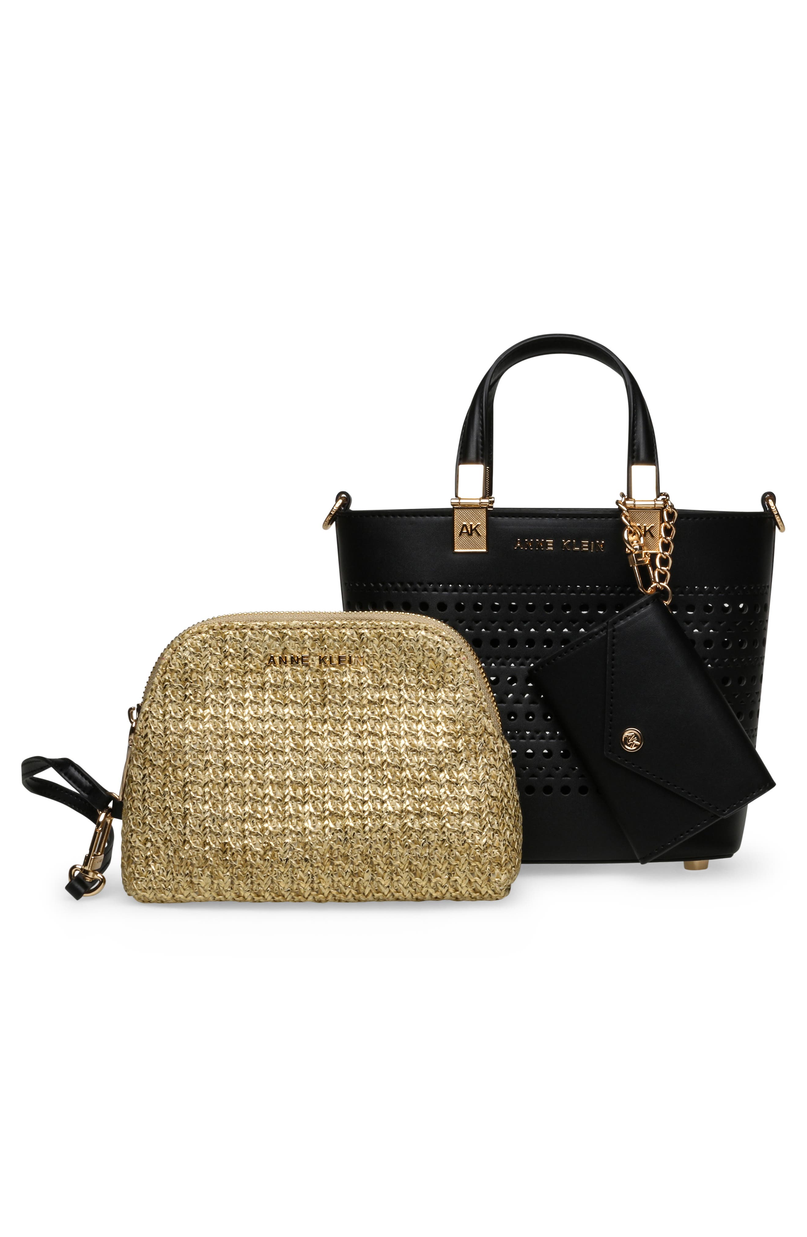 Anne Klein Mini Perforated Tote Bag | Nordstromrack