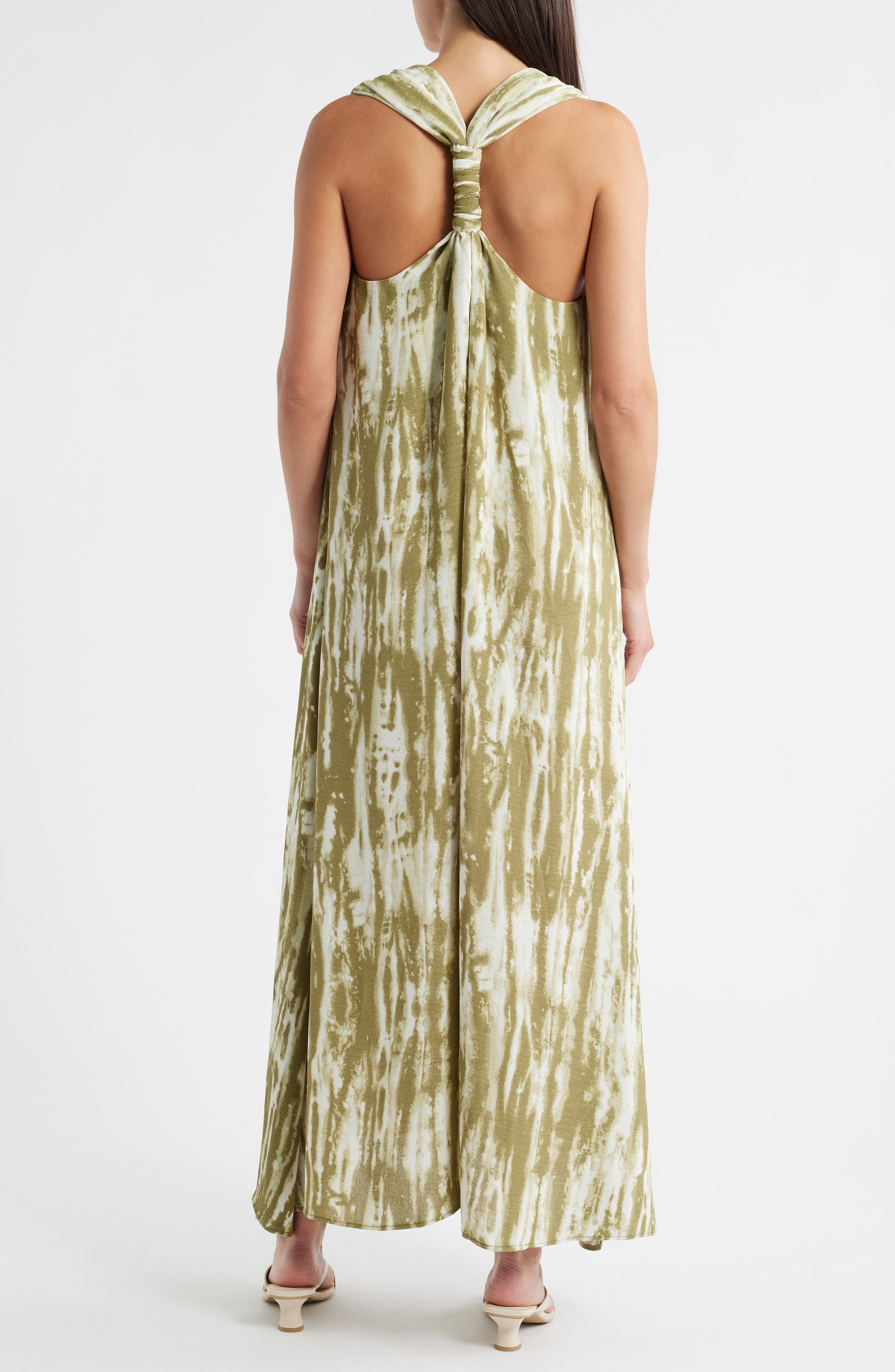 Halogen® Twist Back Sleeveless Maxi Dress | Nordstromrack