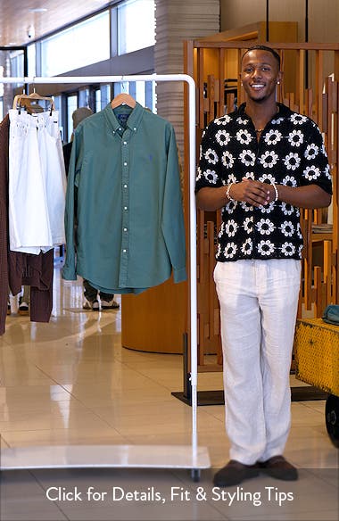 Polo Ralph Lauren Classic Fit Garment Dyed Cotton Button-Up Shirt ...