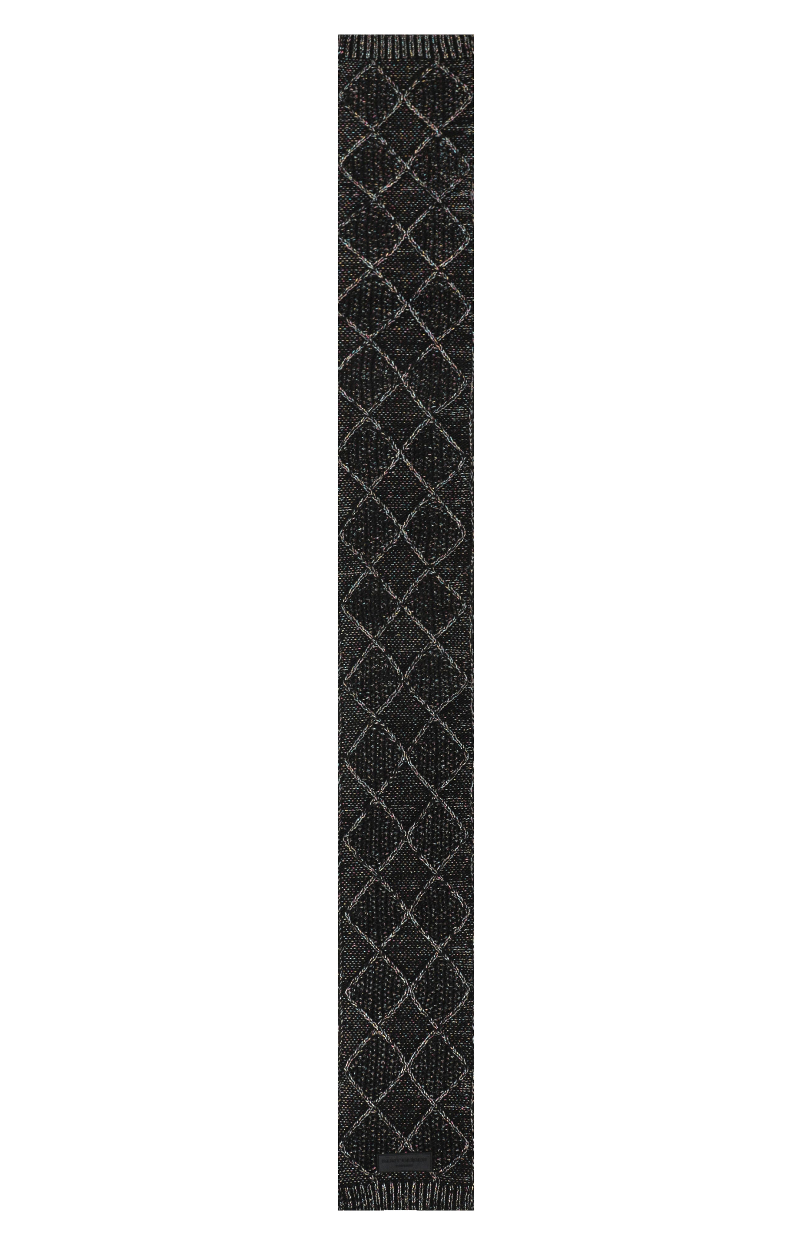 Kurt Geiger London Metallic Cable Stitch Scarf | Nordstromrack