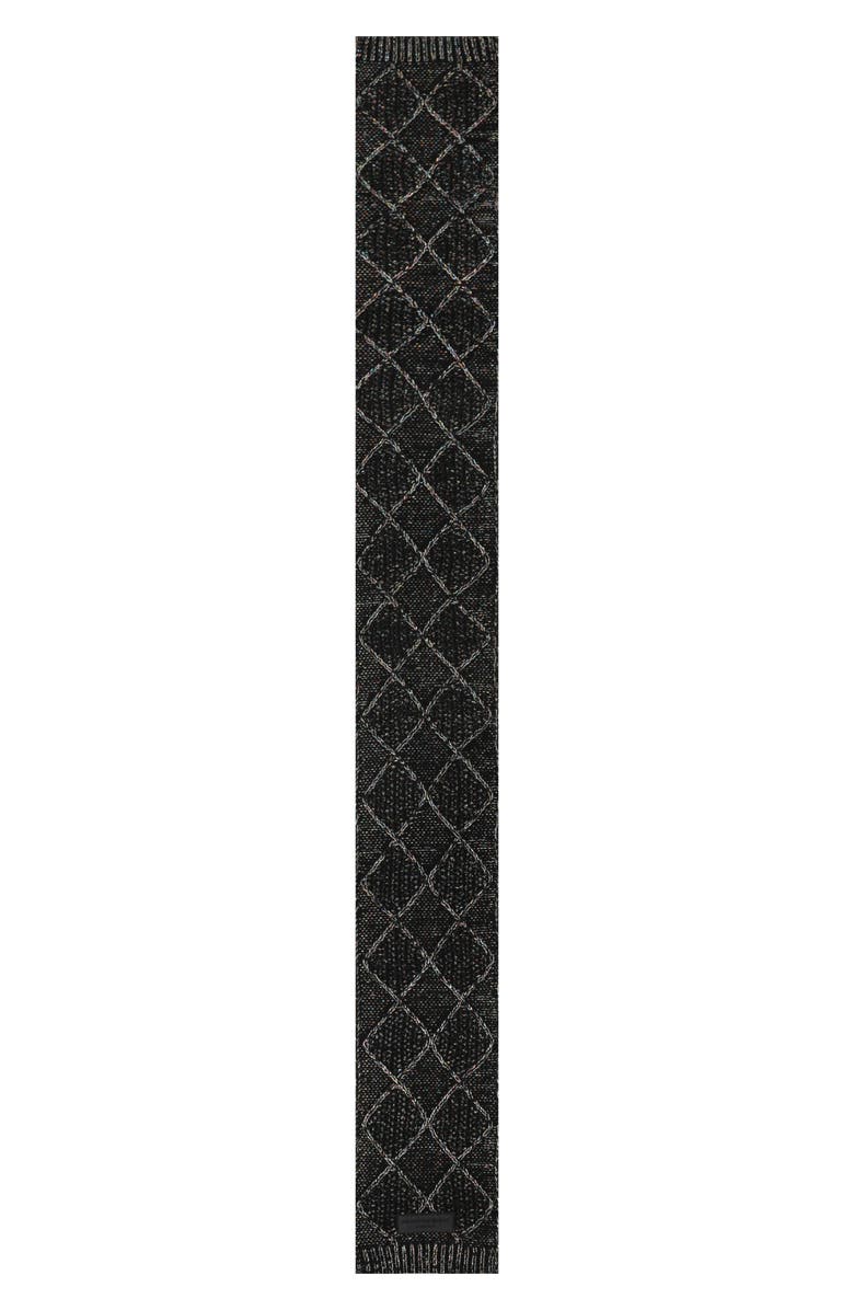 Kurt Geiger London Metallic Cable Stitch Scarf | Nordstromrack