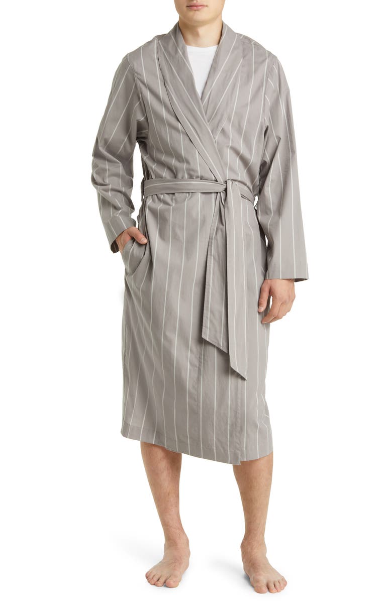 Nordstrom Print Shawl Collar Cotton Poplin Robe | Nordstromrack