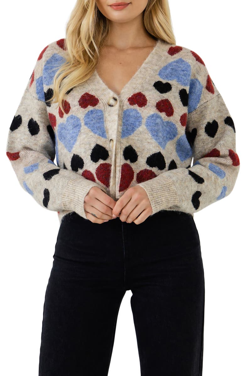 Free the Roses Heart Cardigan | Nordstrom