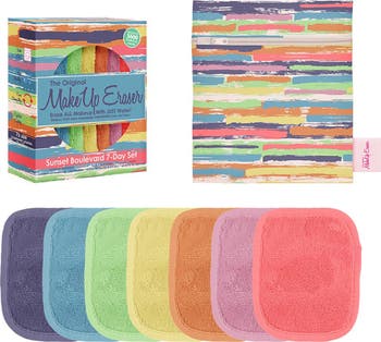 The Original MakeUp Eraser Sunset Boulevard 7-Day Makeup Eraser Set ...
