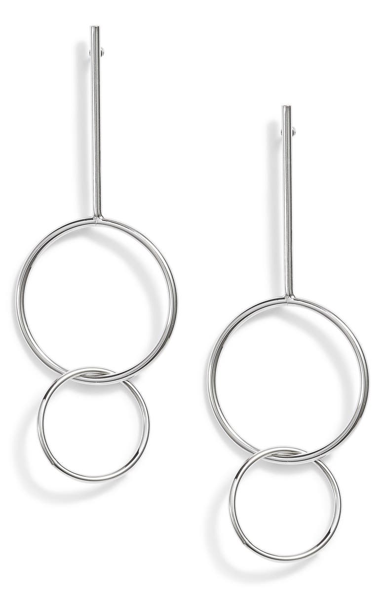 Halogen® Orbit Ring Linear Earrings | Nordstrom