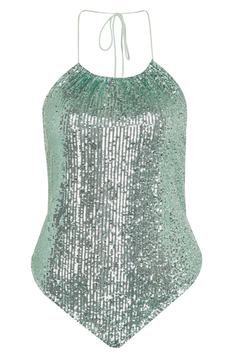 River Island Sequin Halter Top | Nordstromrack