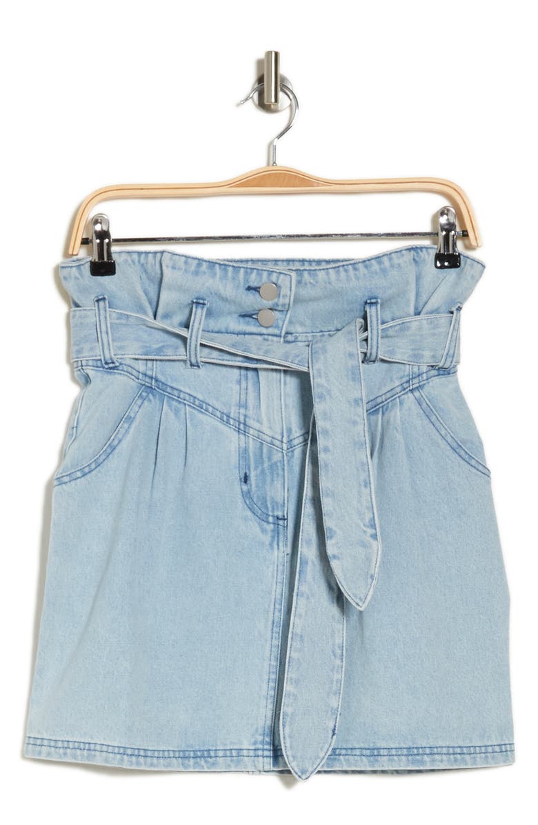 VICI Collection Route 66 Paperbag Waist Denim Skirt | Nordstromrack