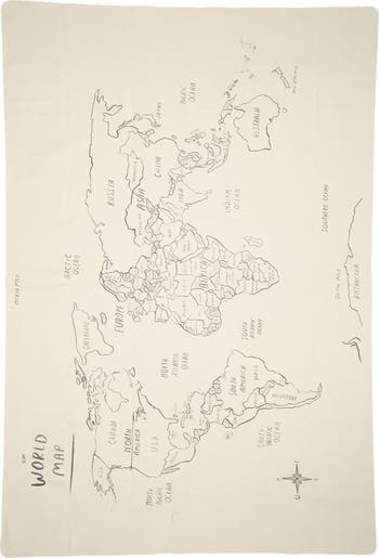 GATHRE World Map Mat | Nordstrom