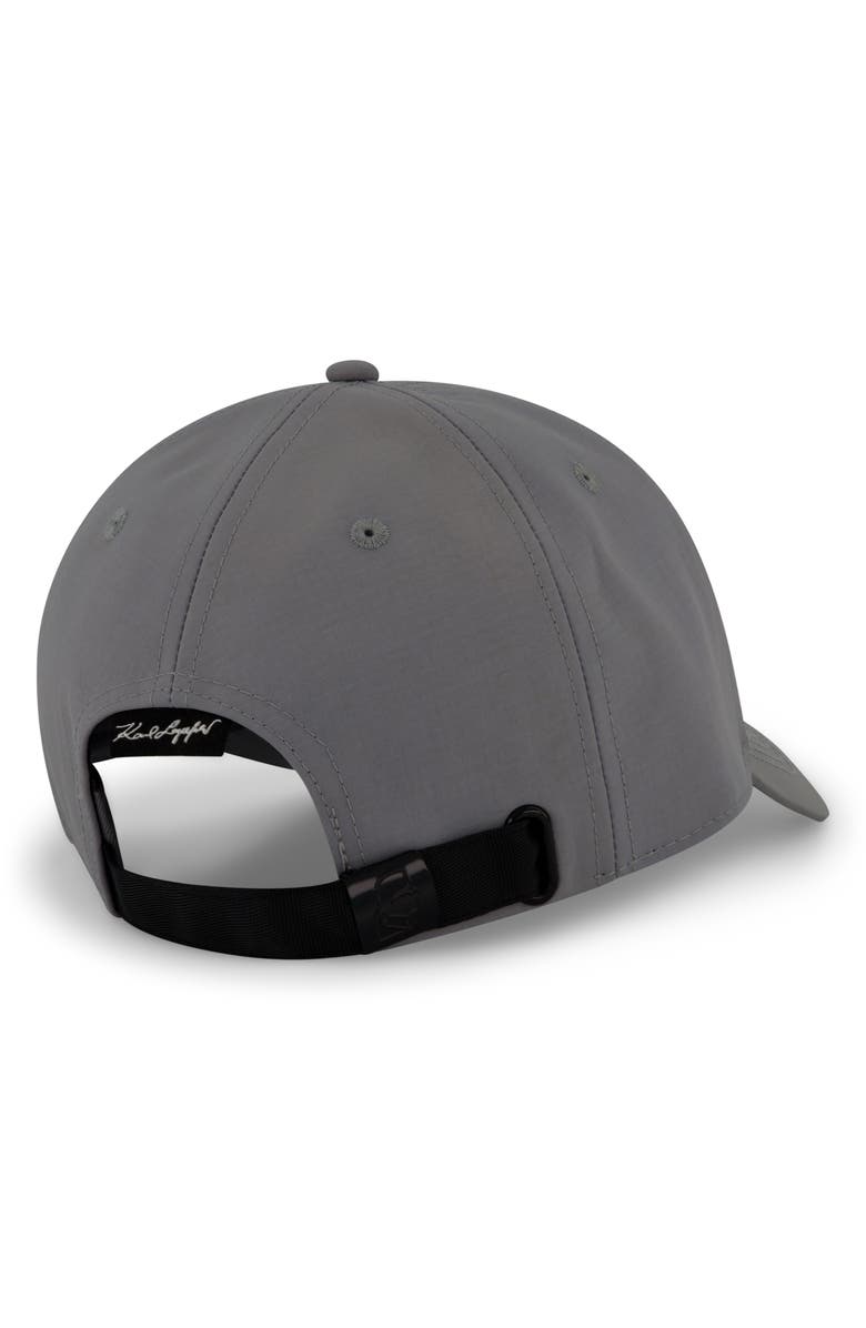 KARL LAGERFELD PARIS Logo Ripstop Baseball Cap | Nordstromrack