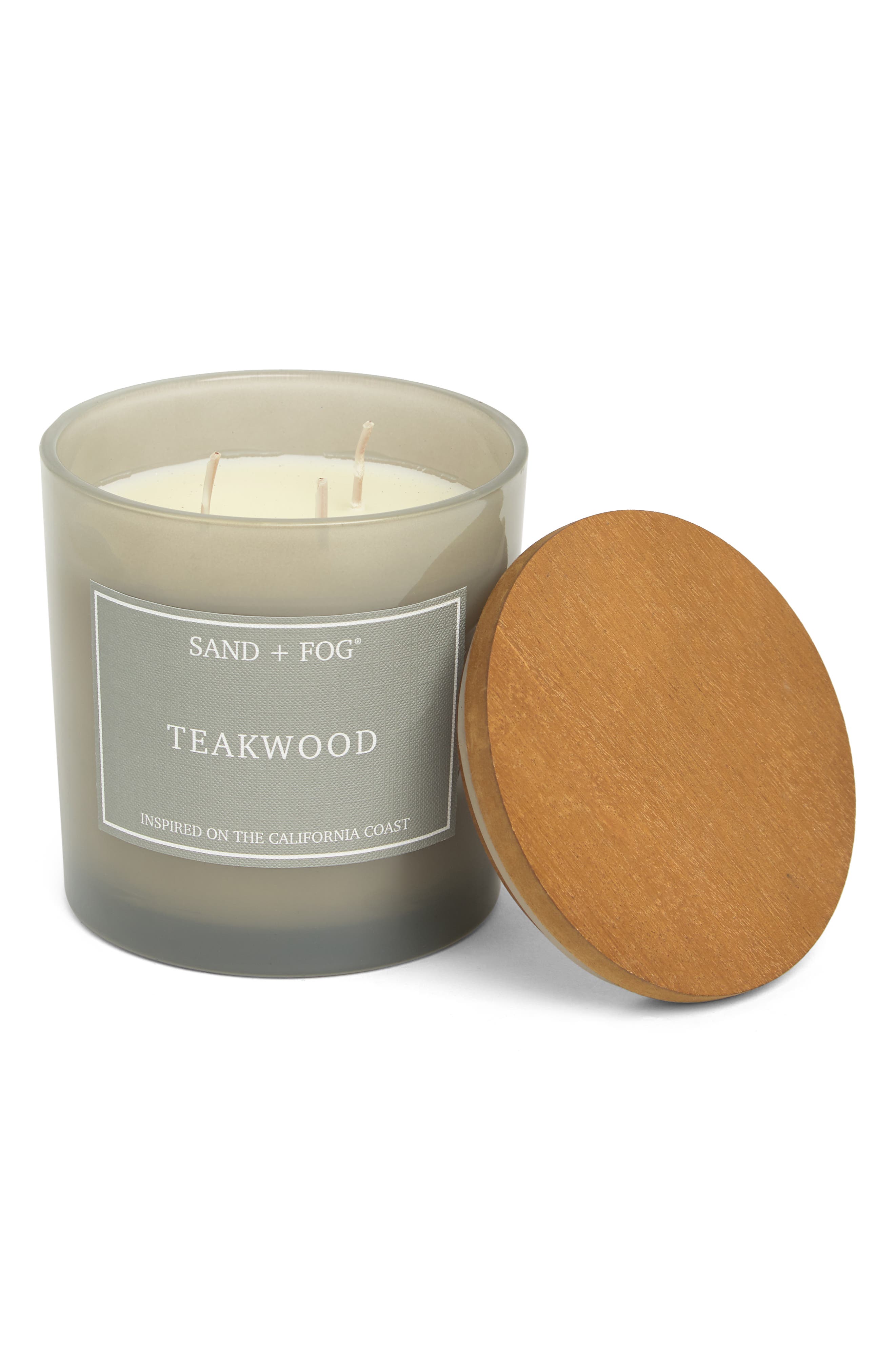 SAND AND FOG Mono Mandle Teakwood Candle | Nordstromrack
