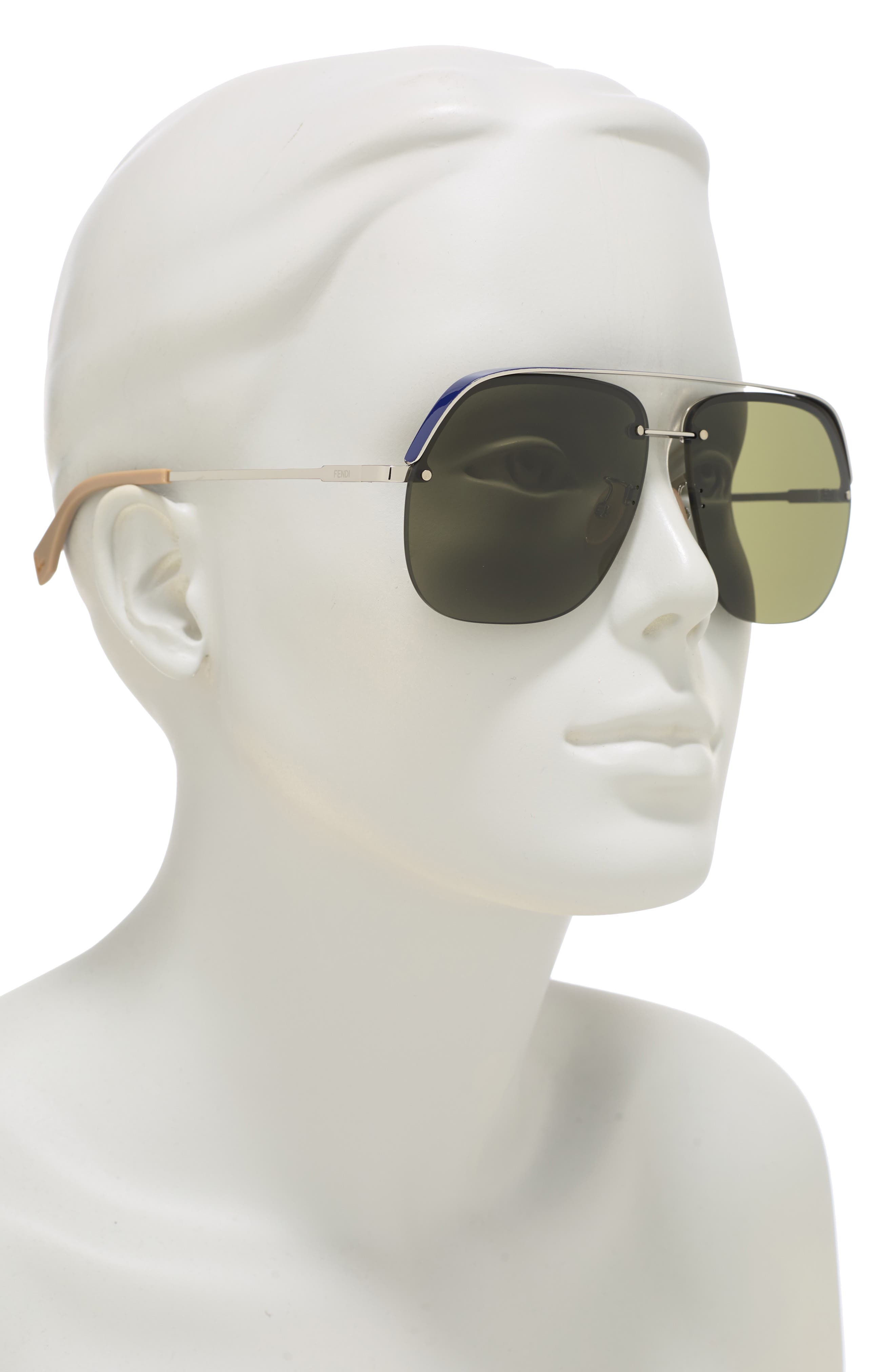 Fendi 62mm Brow Bar Sunglasses | Nordstromrack