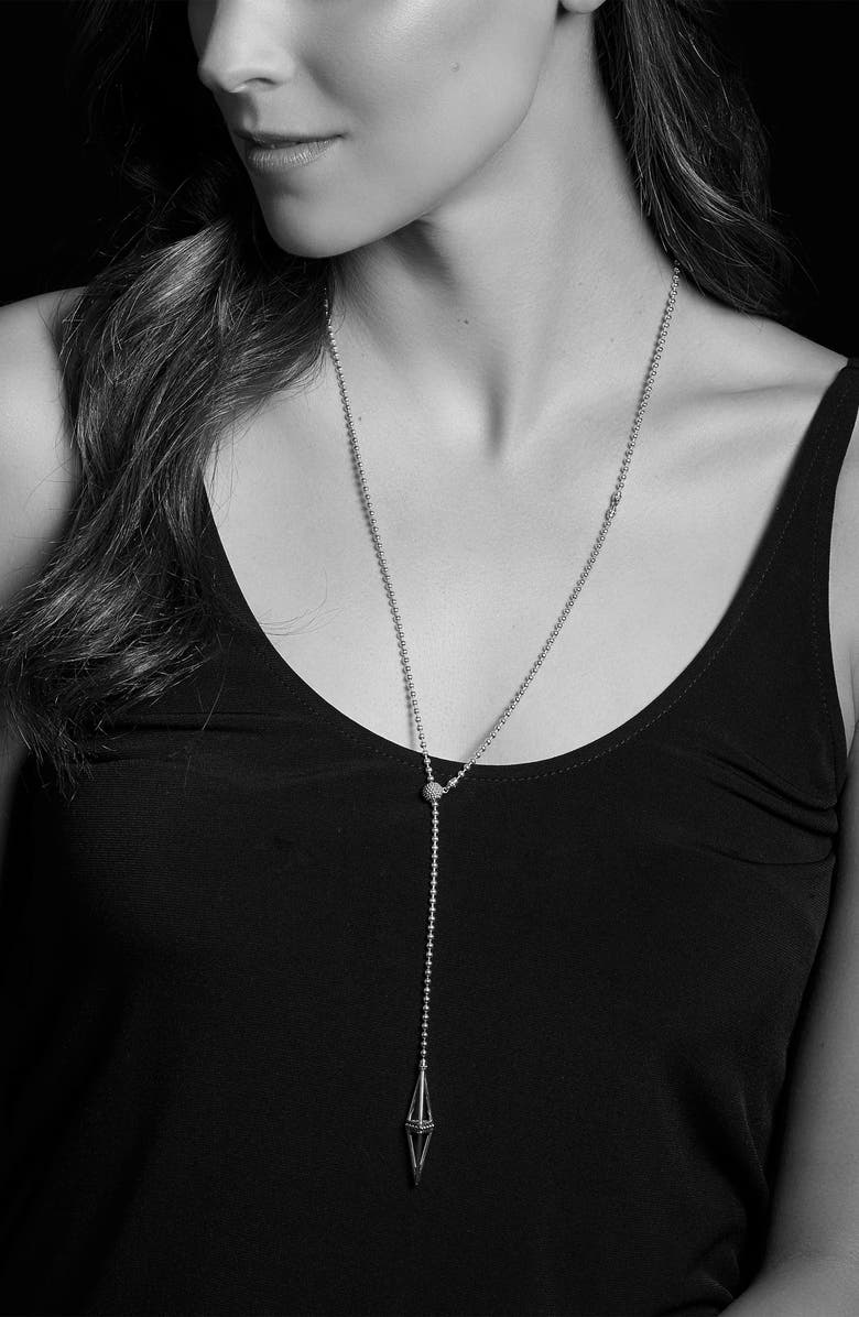 LAGOS KSL Pyramid Lariat Necklace | Nordstrom