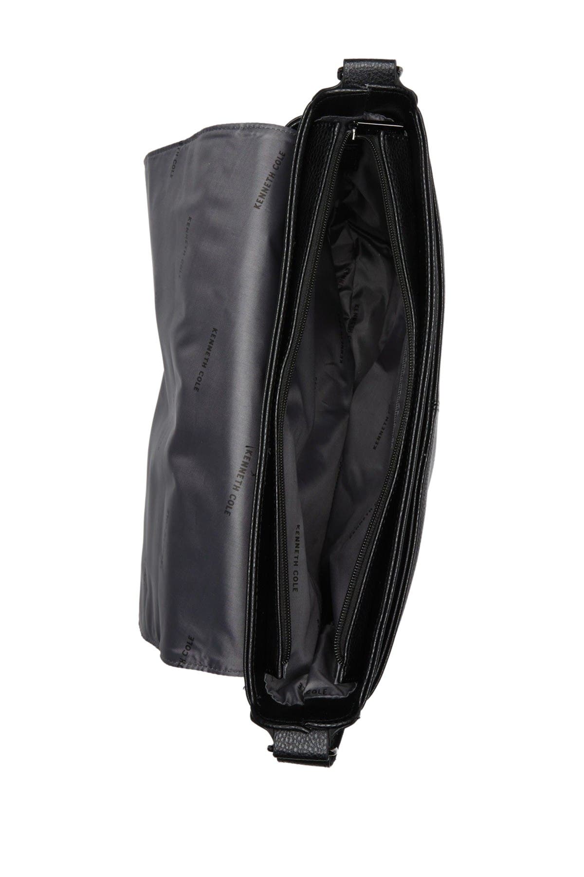 Kenneth Cole Slouchy Pebbled Vegan Leather Messenger Bag | Nordstromrack