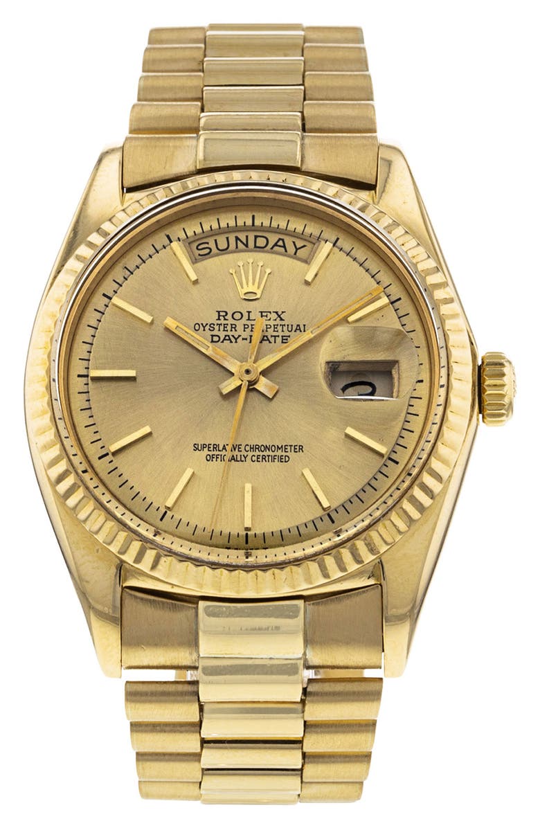 Watchfinder & Co. Rolex Preowned Day-Date Bracelet Watch, 36mm | Nordstrom
