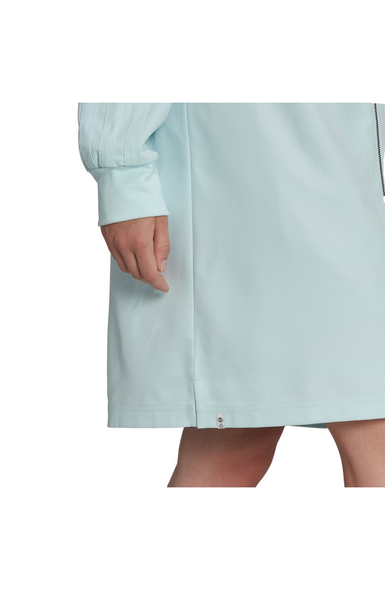 adidas Contempo Long Sleeve Zip-Up Dress | Nordstromrack
