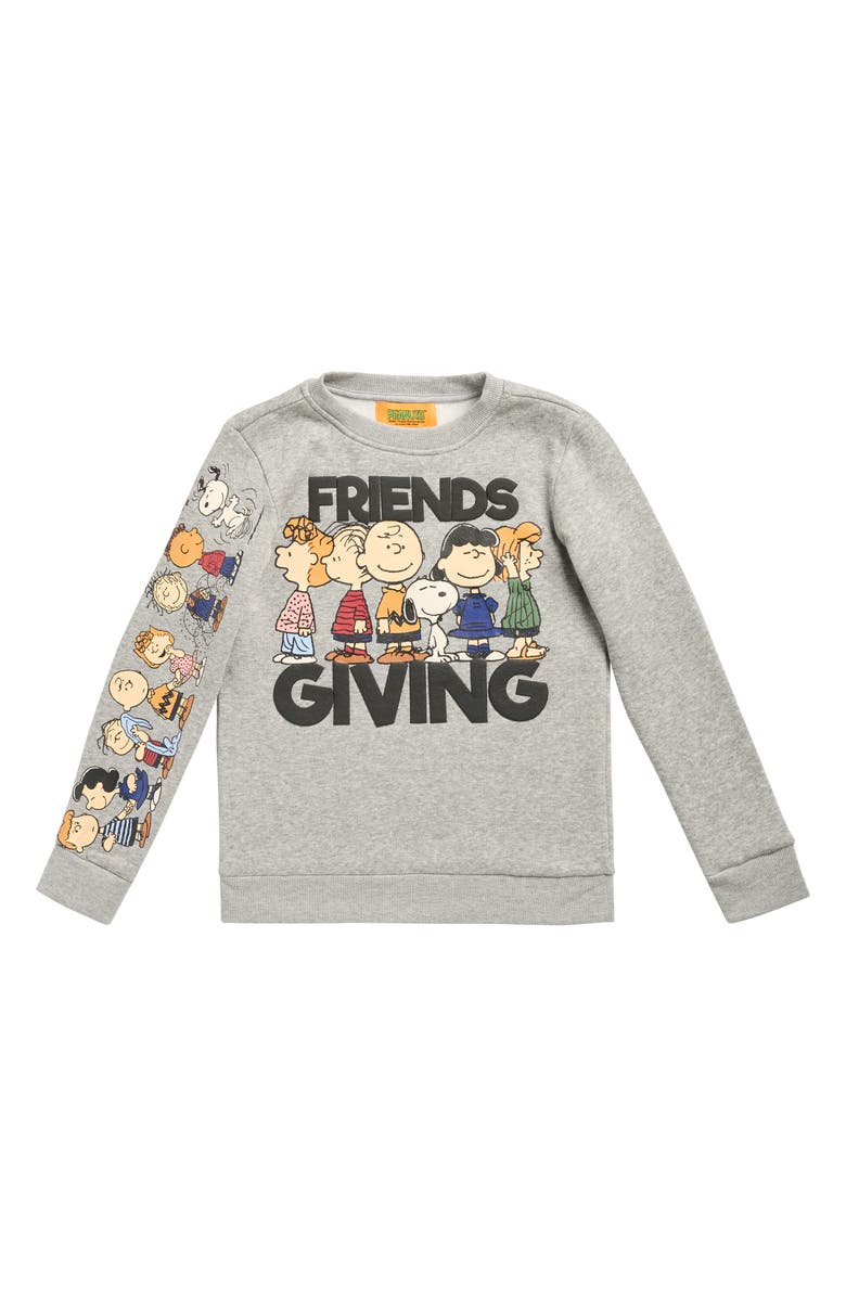 PEANUTS Kids' Peanuts Friendsgiving Graphic Sweatshirt | Nordstromrack