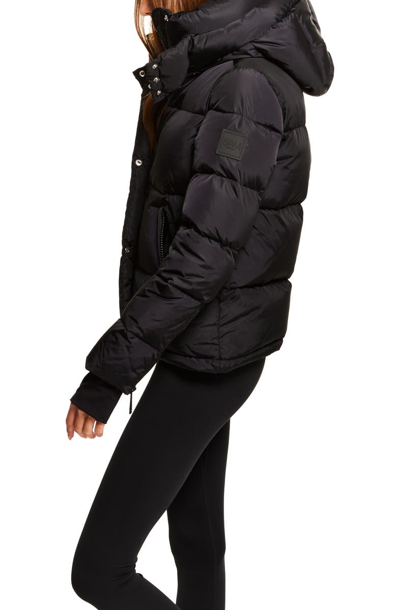 SAM. Remy Water Repellent Down Puffer Jacket with Removable Hood ...