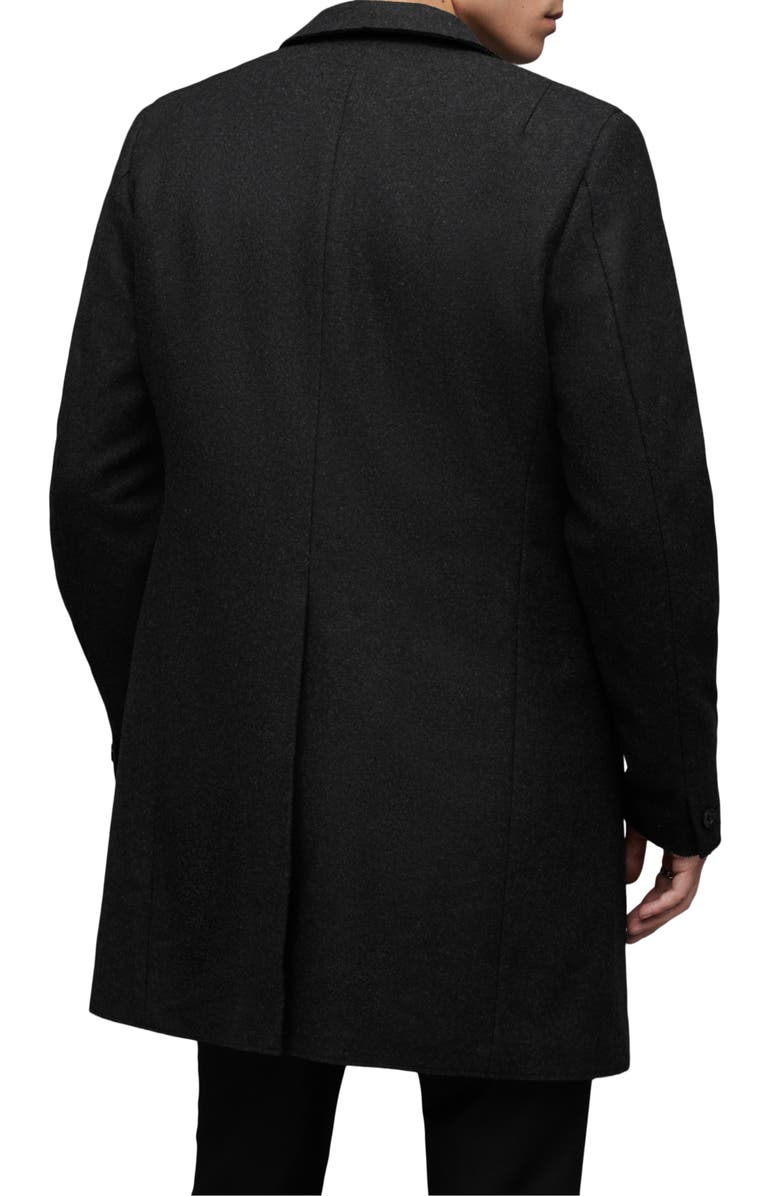 AllSaints Barnard Wool Blend Coat | Nordstromrack