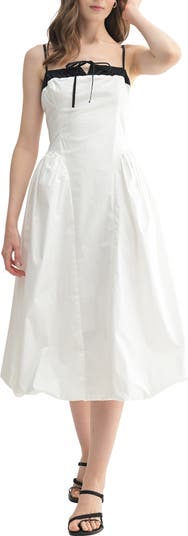 Lush Colorblock Bubble Midi Dress | Nordstromrack