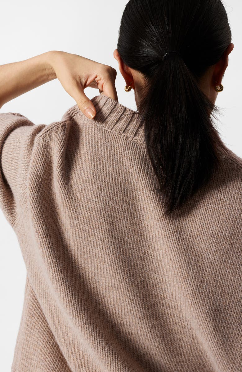 & Other Stories Short Sleeve Wool & Cashmere Sweater | Nordstromrack