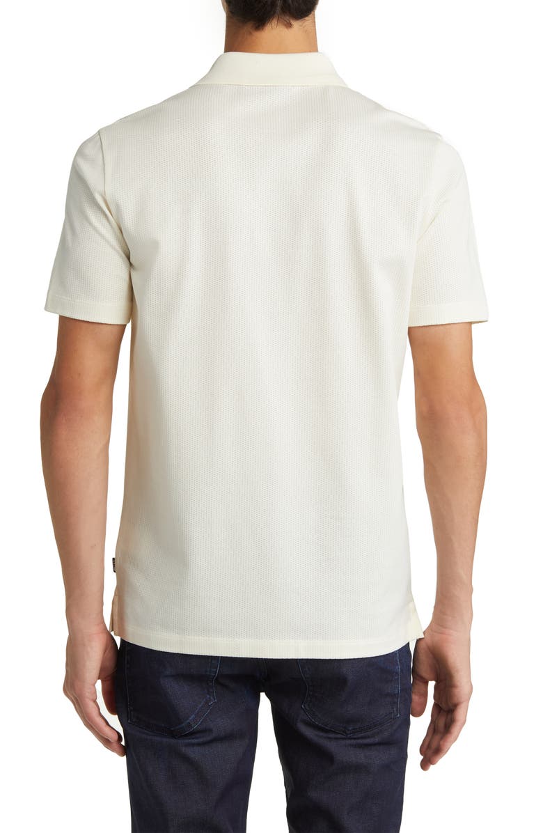 BOSS Piket Solid Cotton Blend Polo | Nordstromrack