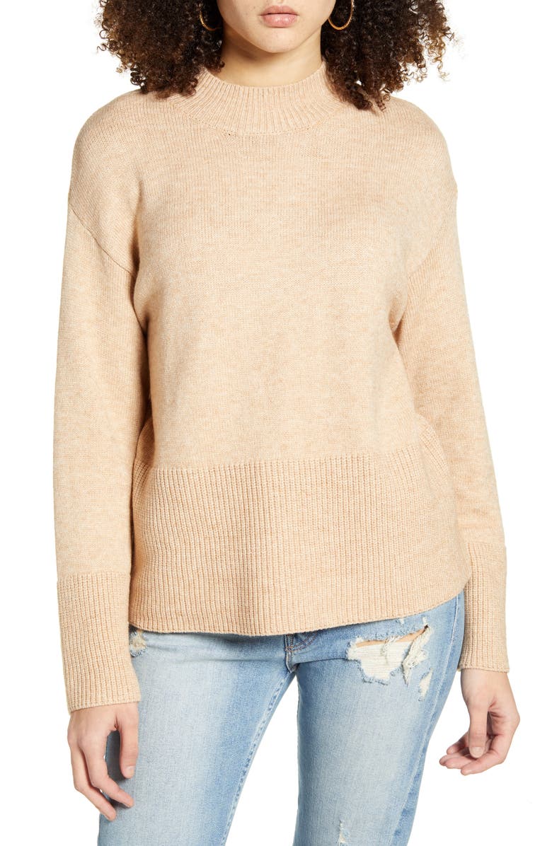 Lulus Loving the Cozy Life Rib Detail Sweater | Nordstromrack