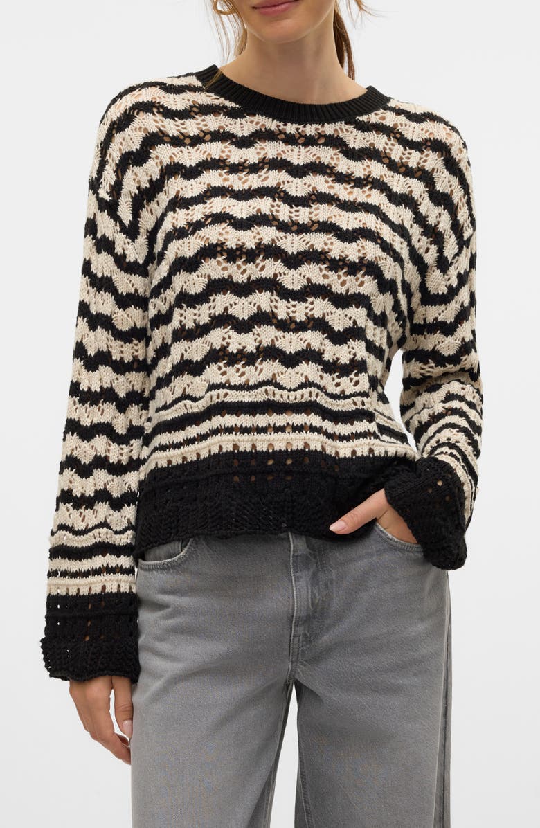 VERO MODA Kiwi Open Stitch Sweater | Nordstromrack
