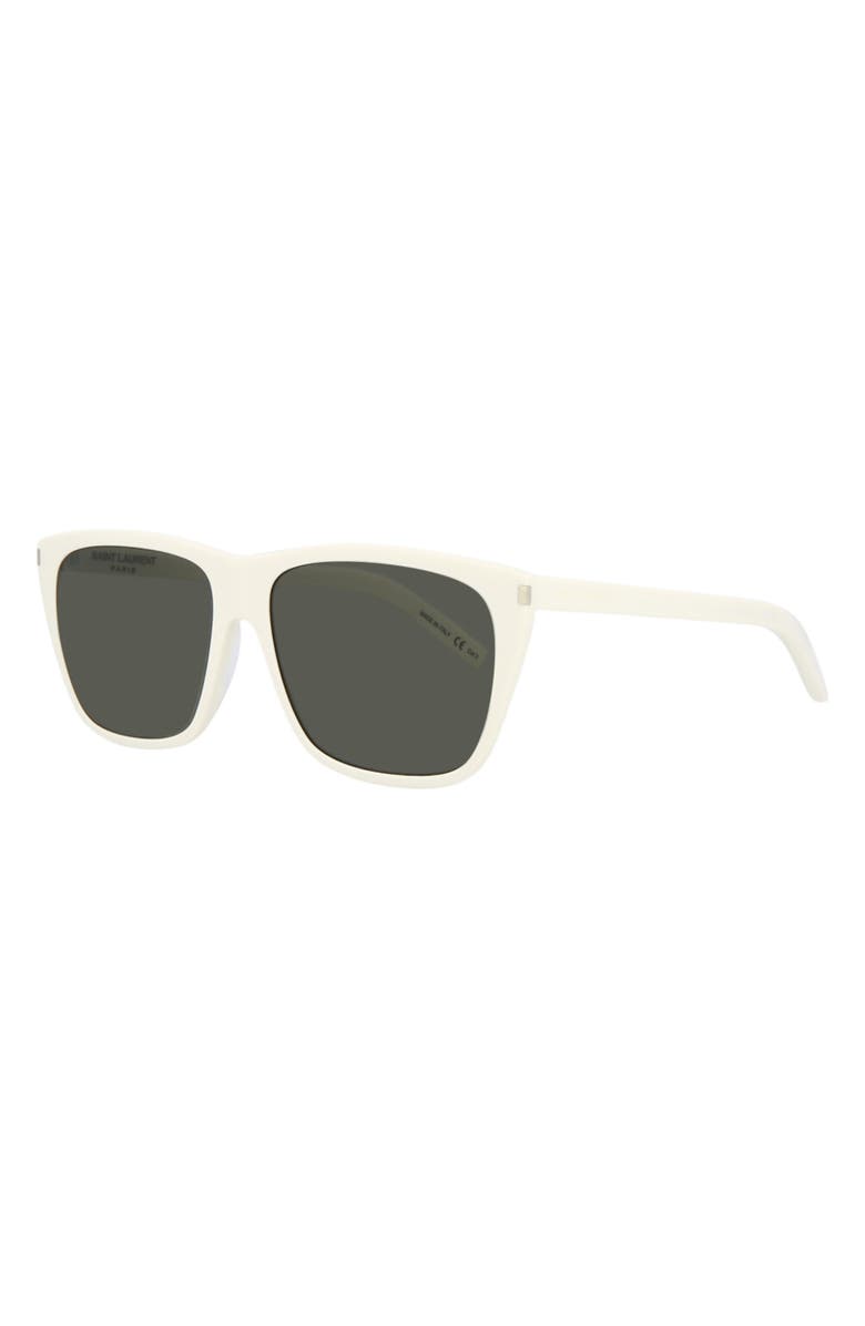 Saint Laurent 57mm Rectangle Sunglasses | Nordstromrack