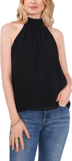 1.STATE Gathered Halter Neck Top | Nordstromrack
