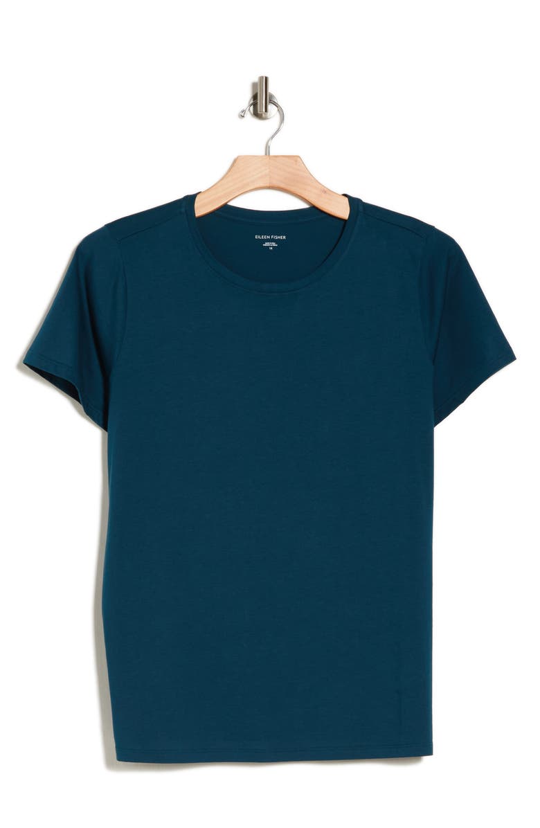 Eileen Fisher Crewneck Organic Cotton T-Shirt | Nordstromrack