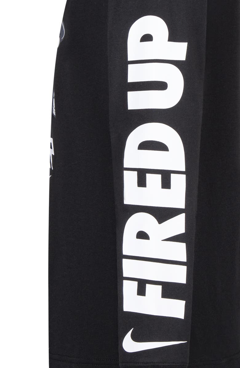 3 Brand Kids' Fired Up Ballers Long Sleeve Tee | Nordstromrack