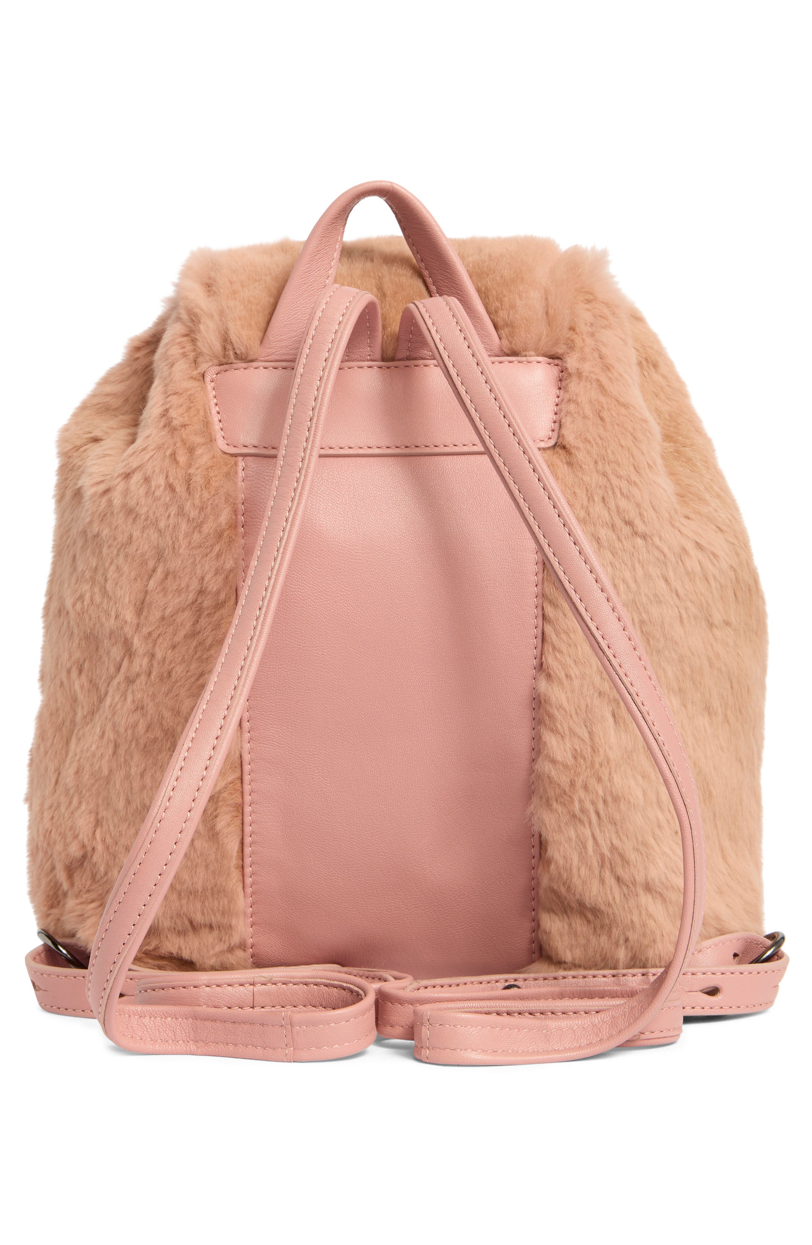 Longchamp Give Me A Hug Rabbit Hair Backpack | Nordstromrack