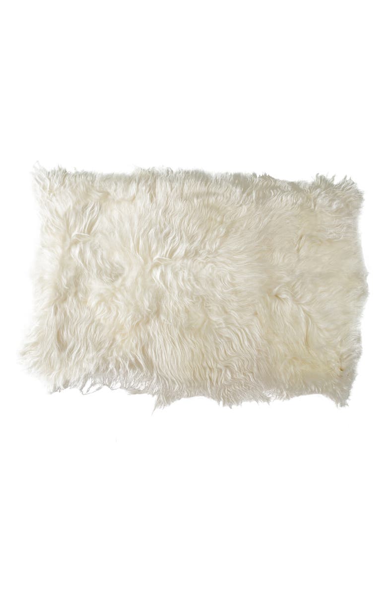 NATURAL Genuine Sheepskin Quattro Rug | Nordstromrack