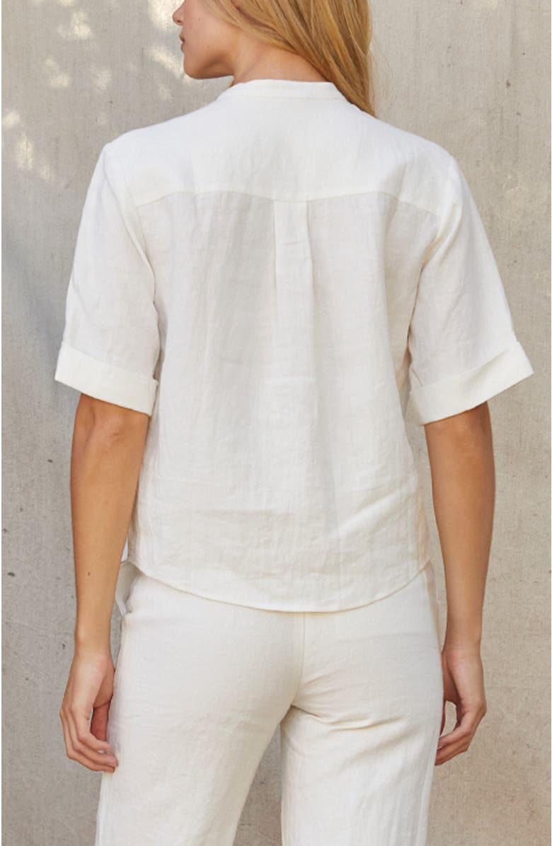 CRESCENT Line Short Sleeve Button-Up Shirt | Nordstrom