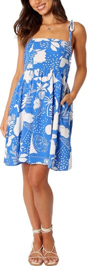 Petal & Pup Shay Tie Strap Minidress | Nordstrom