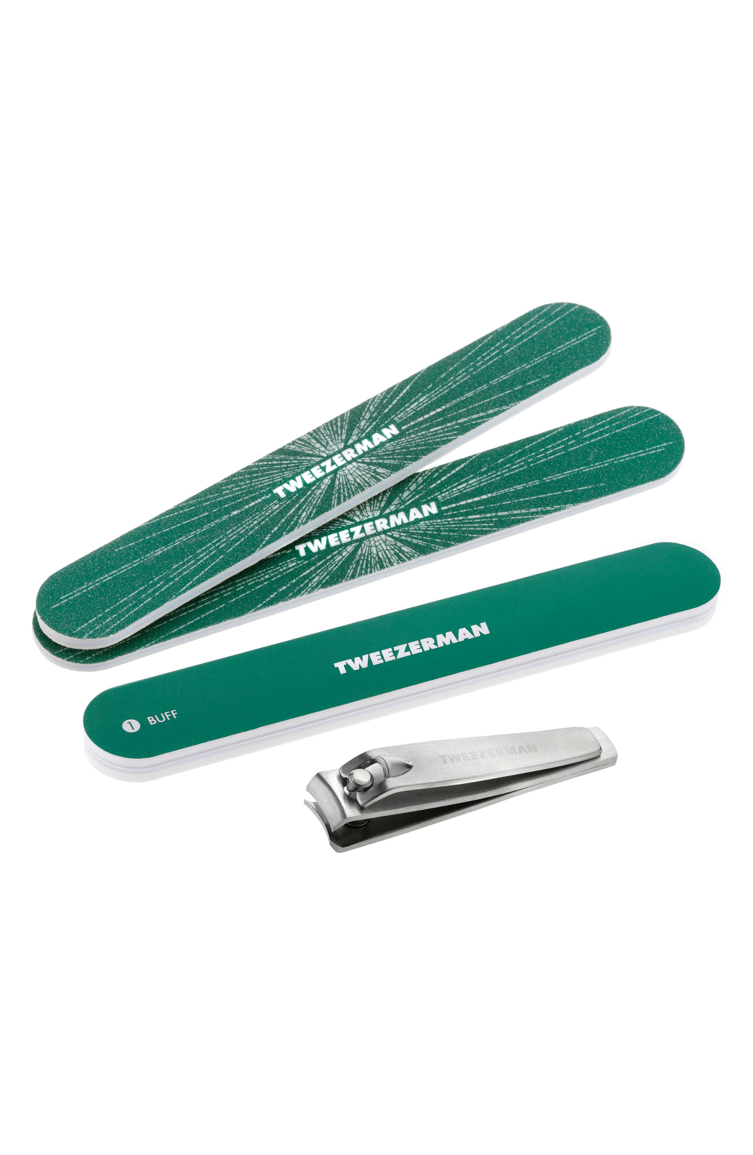 TWEEZERMAN Emerald Shimmer Manicure Kit | Nordstromrack