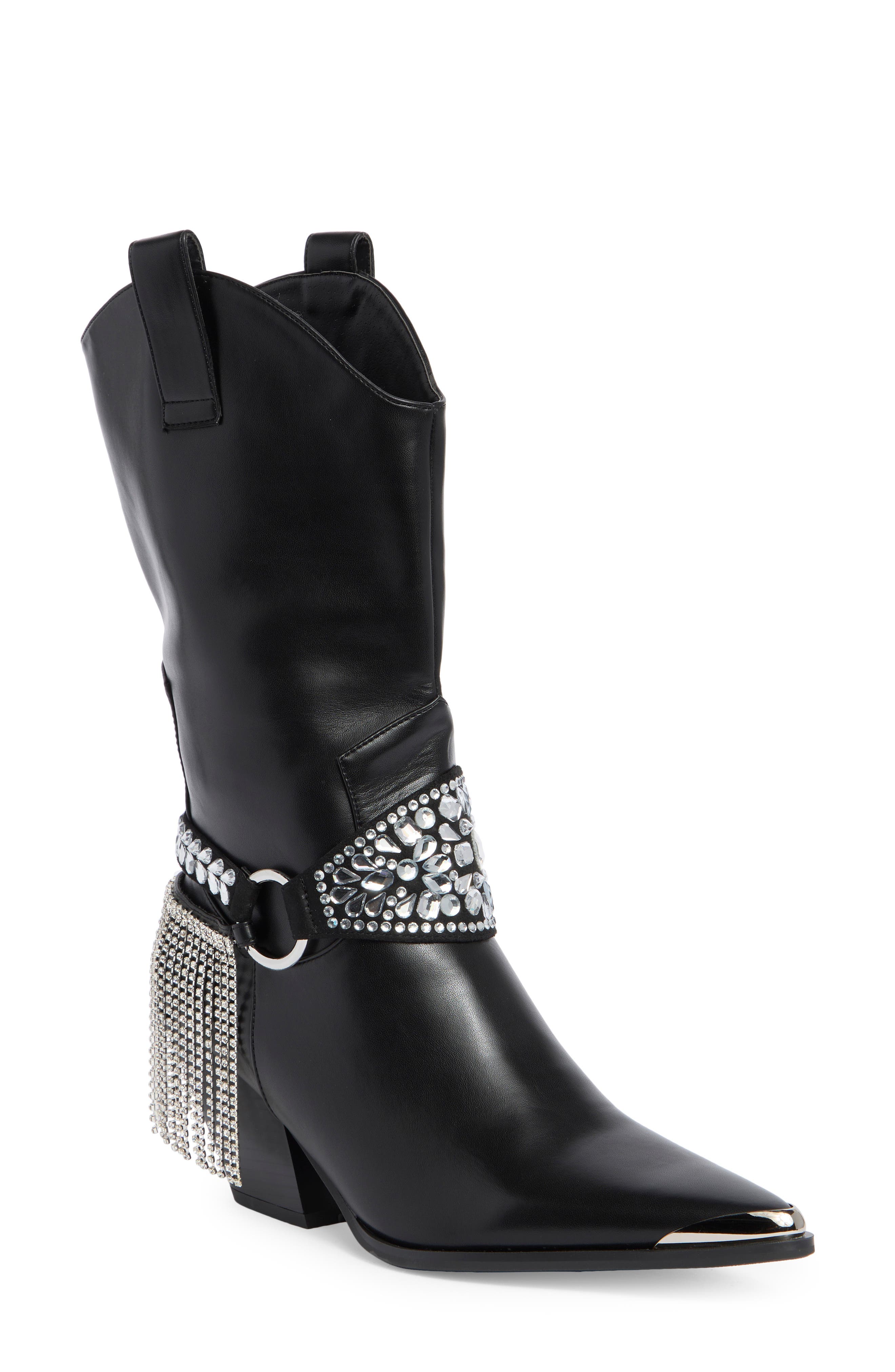 AZALEA WANG Topazite Western Bootie (Women) | Nordstromrack