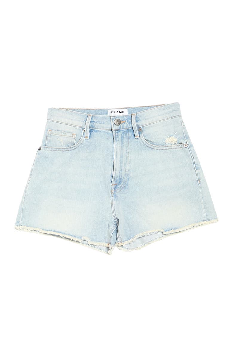 FRAME Le Vintage Raw Hem Denim Shorts | Nordstromrack