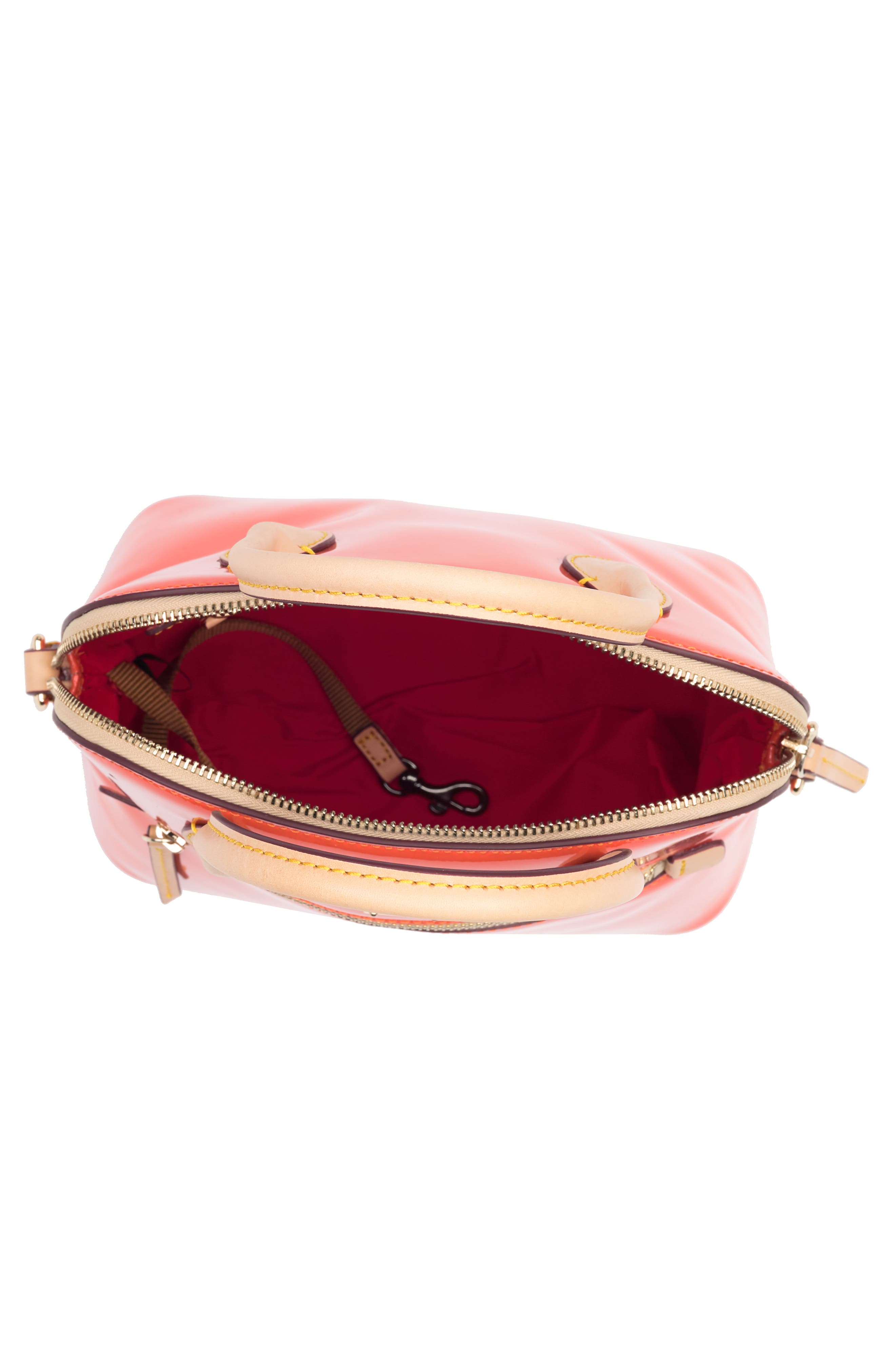 Dooney & Bourke Domed Convertible Leather Satchel Bag | Nordstromrack