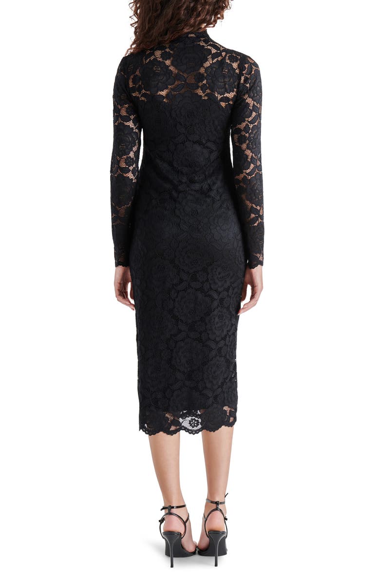 Steve Madden Vivienne Rose Long Sleeve Lace Dress | Nordstromrack