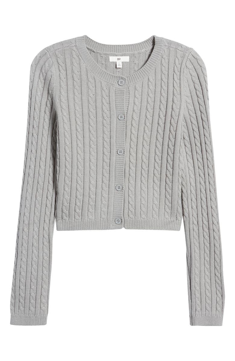 BP. Cable Crewneck Cardigan | Nordstromrack