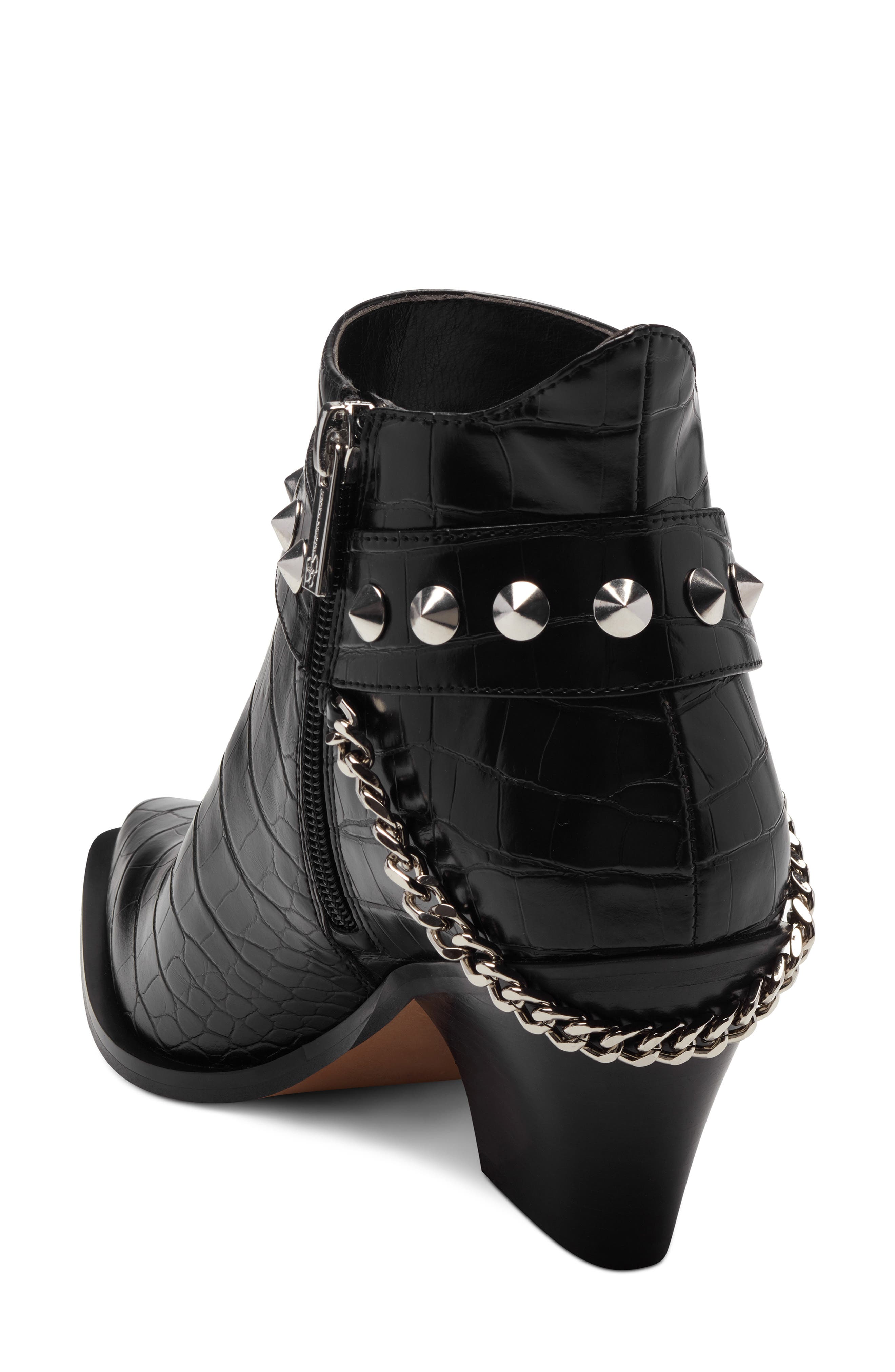 Jessica Simpson Zayrie Studded Moto Bootie (Women) | Nordstromrack