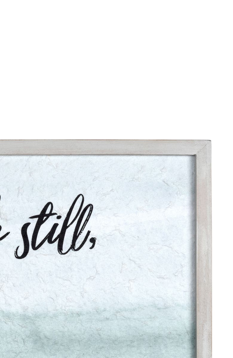 STRATTON HOME DECOR Be Still Framed Wall Art | Nordstromrack