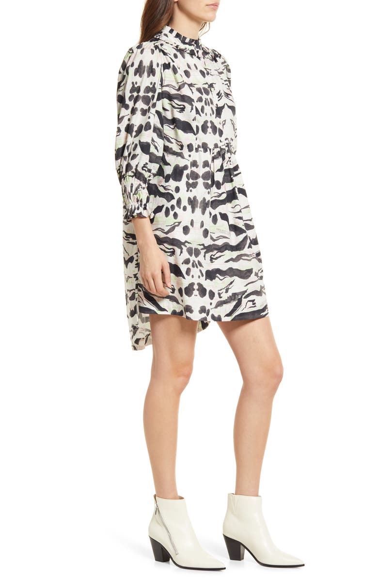 AllSaints Bila Oniyuri Cotton Dress | Nordstromrack