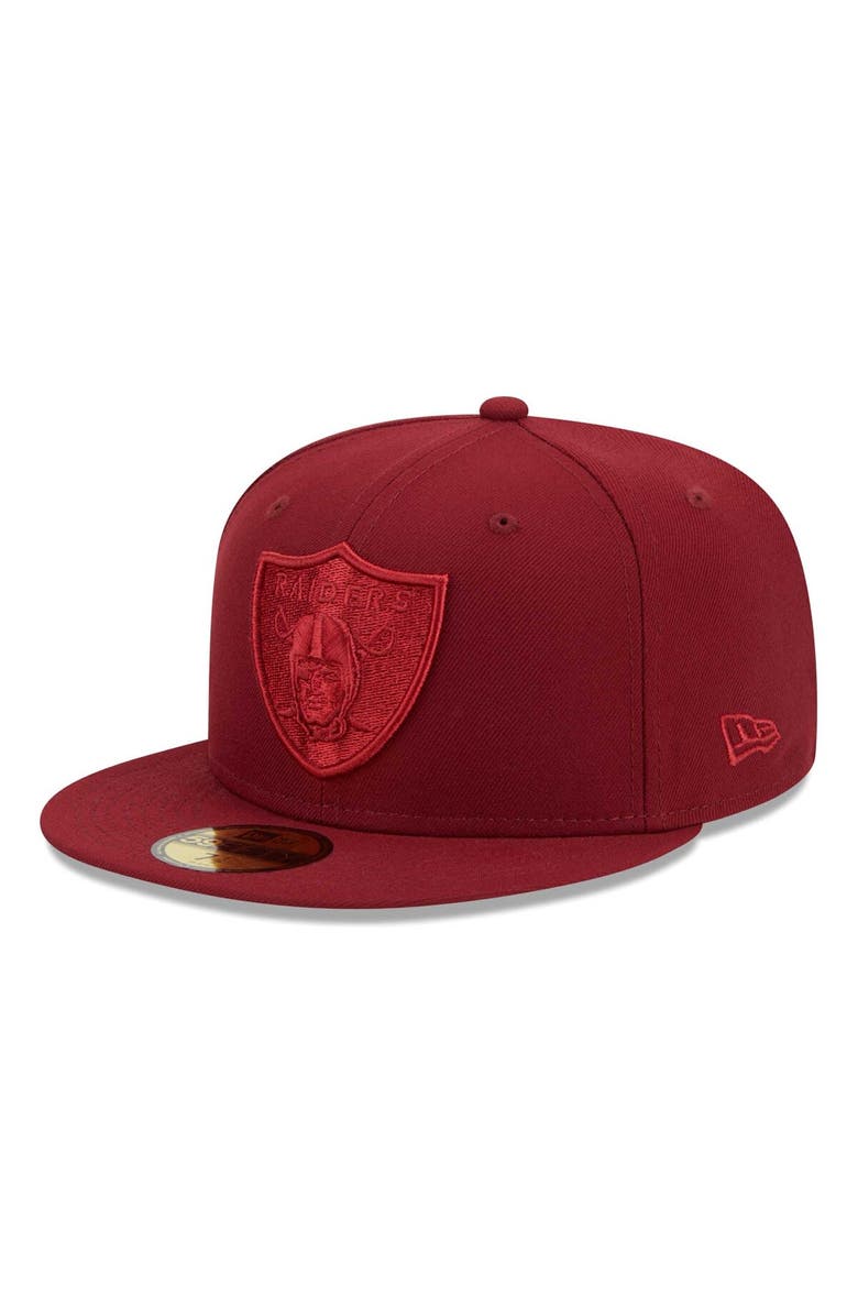 New Era Men's New Era Cardinal Las Vegas Raiders Color Pack 59FIFTY ...