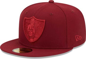 New Era Men's New Era Cardinal Las Vegas Raiders Color Pack 59FIFTY ...