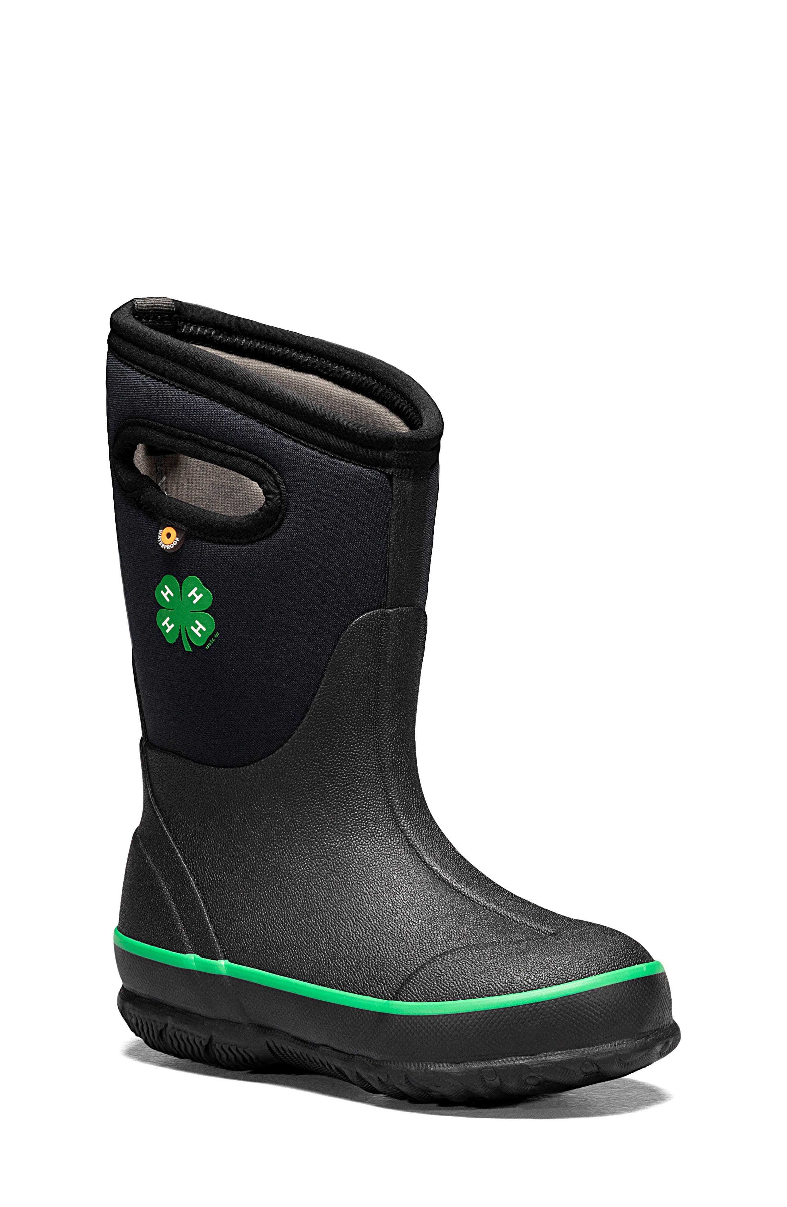 Bogs Kids' Classic 4-H Pull-On Insulated Rain Boot | Nordstromrack