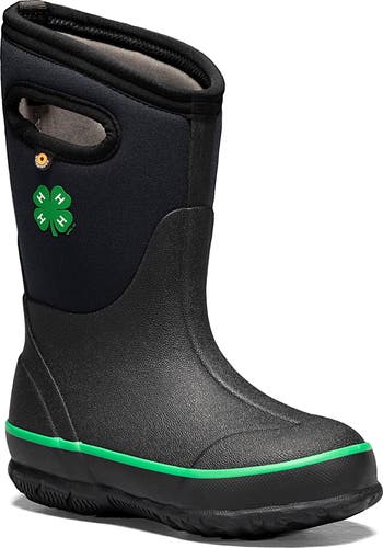 Bogs Kids' Classic 4-H Pull-On Insulated Rain Boot | Nordstromrack