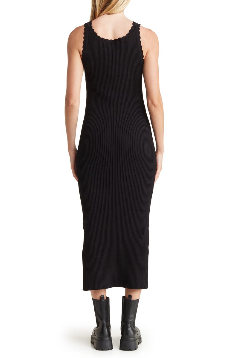 Derek Lam 10 Crosby Valencia Crochet Lace Trim Midi Sweater Dress ...