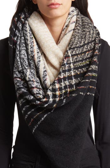 NATASHA Multi Plaid Scarf | Nordstromrack